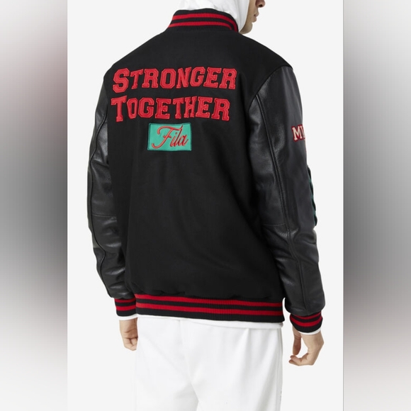 Fila | Jackets & Coats | Nwot Fila Raddix Varsity Jacket | Poshmark